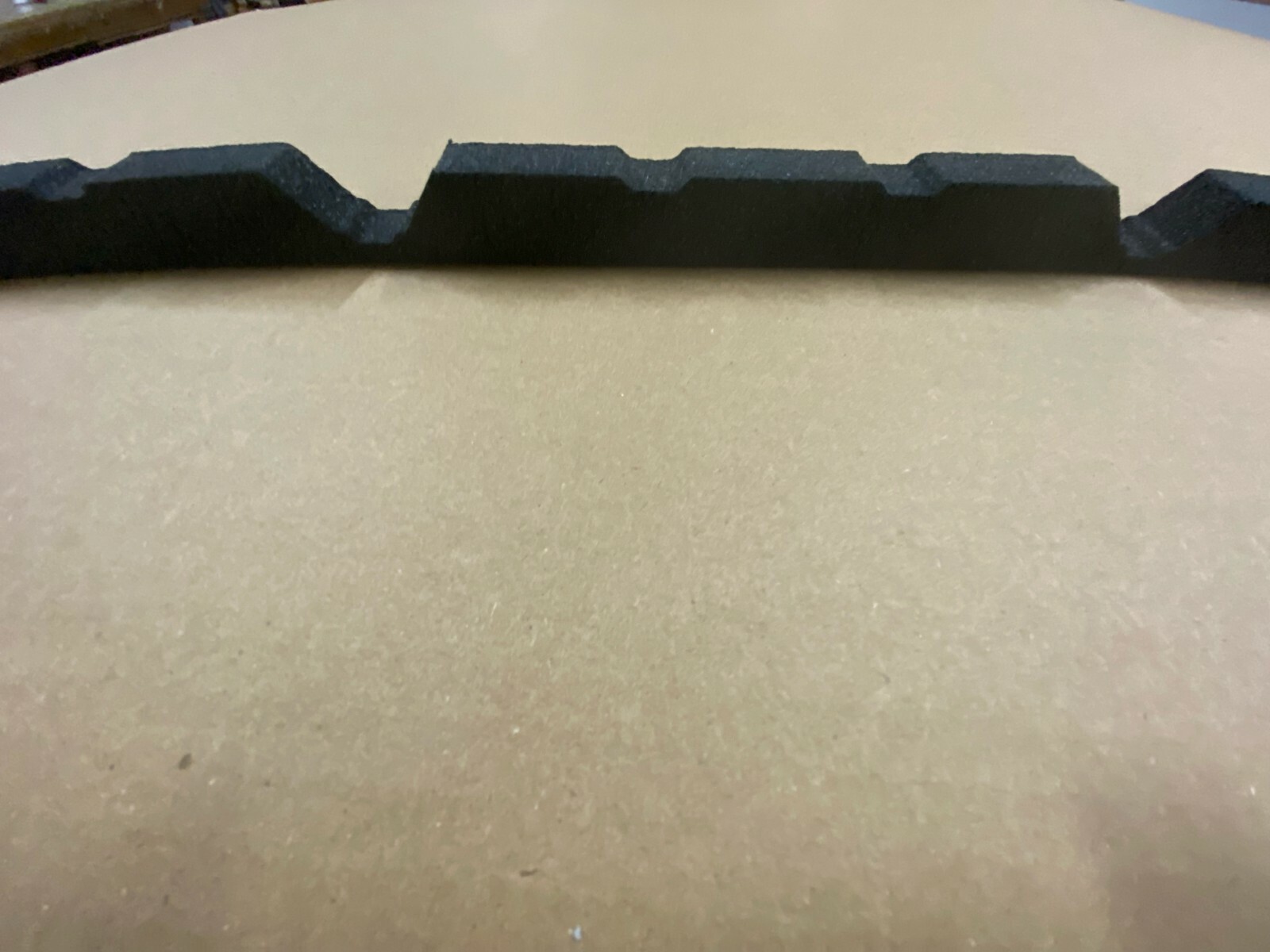 3/4" Rib Panel Foam Outside Closure Strips (20 Pack) 9 in Profile 3 ft ...