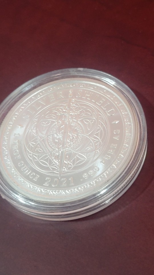 2021 Cannabis 1 Troy Oz .999 Fine Silver - Silver Shield Weed/Maple ...