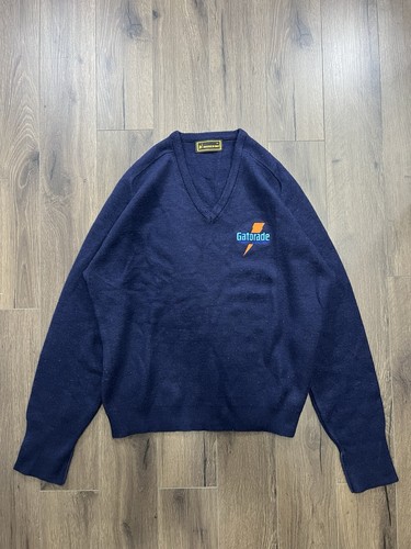 Vintage 90s Gatorade Promo Crewneck Sweatshirt Navy Blue Size Large | eBay