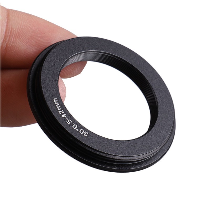 M30 30x0.5mm Female to M42 42x1mm Male M30-M42 Thread All Mount Adapter ...