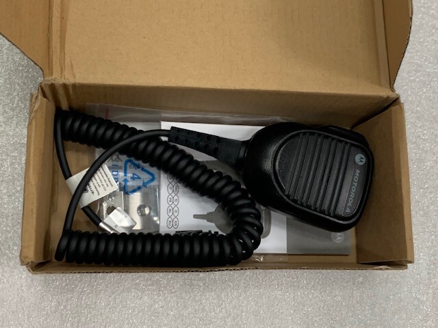 Motorola RMN5107B Compact and Heavy Duty Microphone New | eBay