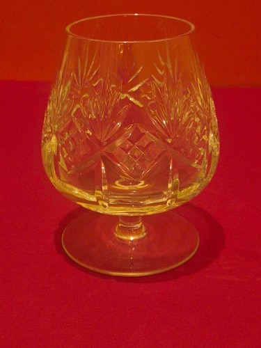 Edinburgh Crystal Brandy Glass Embassy pattern Unsigned Vintage | eBay UK