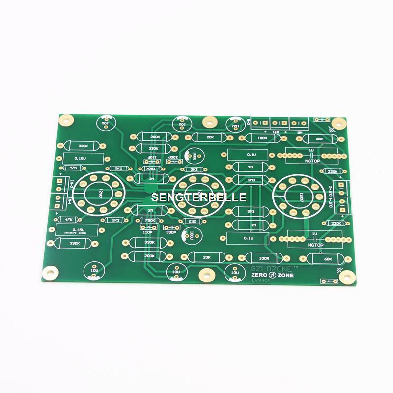Hifi RIAA MM Tube Phono Stage Amplifier board Kit / Pcb Base On EAR834 ...