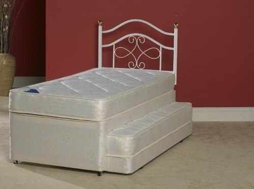 APOLLO MARATHON 3FT SINGLE GUEST BED 3 IN 1 DIVAN TRUNDLE, 2 x ...