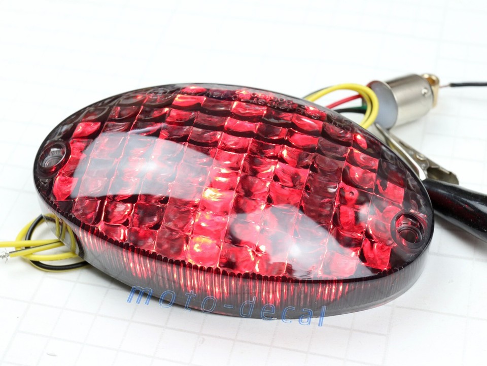 LED Rear Lighting Lamps Tail Light Int.Turn Signals For Buell 1125CR ...