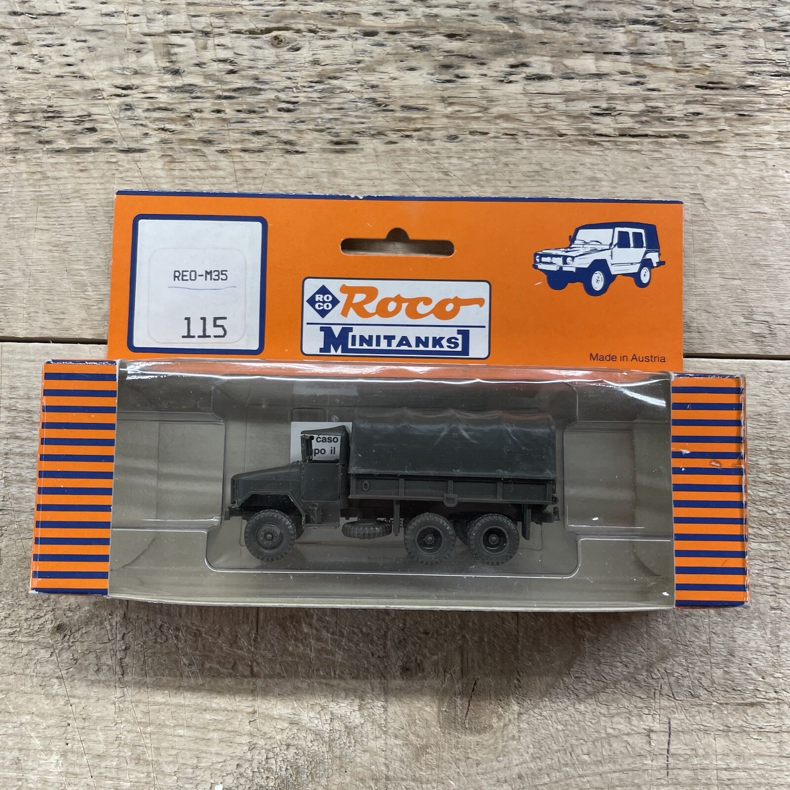 Roco HO Scale 1/87 Mintank Red M35 US Troop Cargo 115 for sale online ...