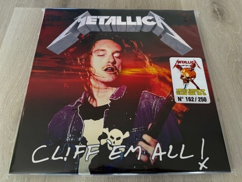 METALLICA - CLIFF ÉM ALL LIM. NUM. 4LP BOXSET (YELLOW) SLAYER,MEGADETH ...