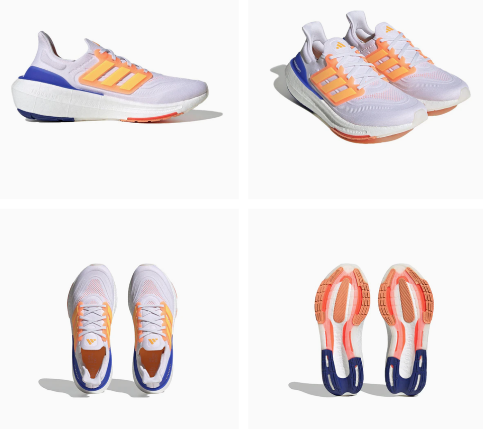 NEW Men's Adidas ULTRABOOST Light Running Shoes 'Solar Gold Blue ...