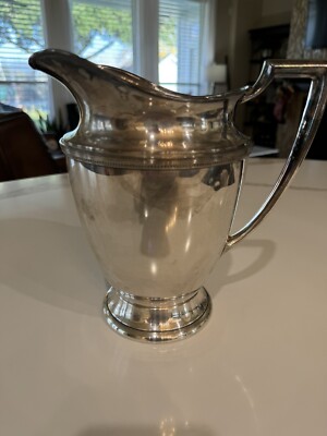 Pitchers & Jugs - Wm Rogers Silverplate Water Pitcher
