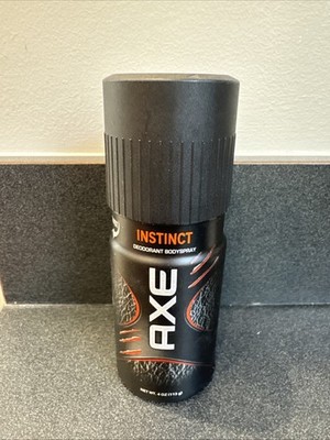 AXE Instinct body spray fragrance leather deodorant men 4 fl oz NOS ...