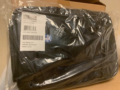 ONE GENUINE HP ESSENTIAL TOP LOAD CASE 15.6" NOTEBOOK LAPTOP CASE BAG ...
