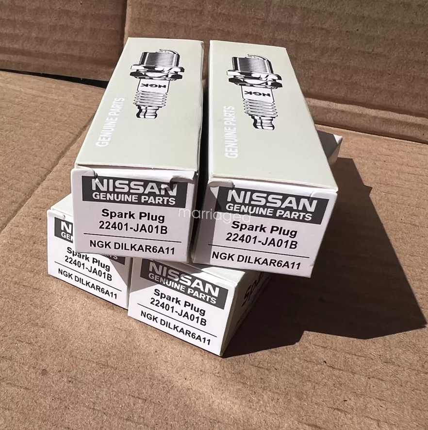 4x NGK Iridium Spark Plugs 22401-JA01B For Nissan Altima Rogue Sentra ...