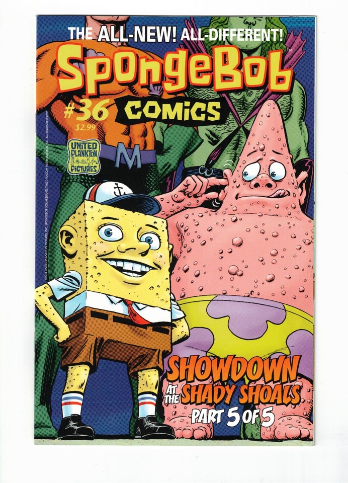 SpongeBob Comics YOU Pick #28, 34, 36 Squarepants United Plankton ...