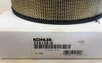 Kohler 235116-S Air Filter Element GENUINE (A3) | eBay