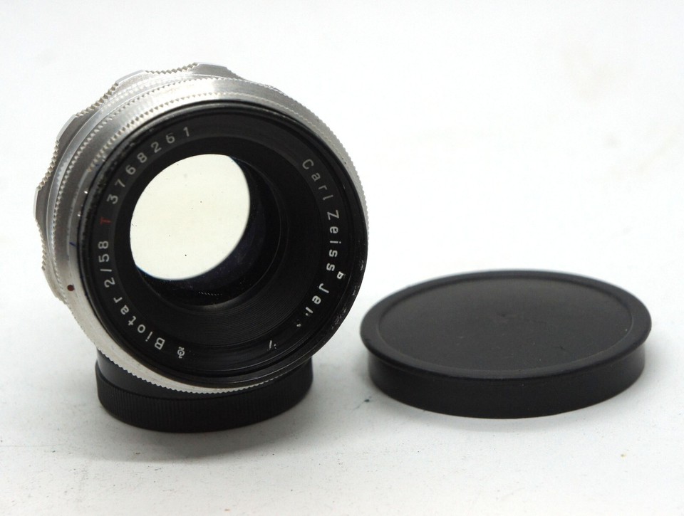 Carl Zeiss Jena Biotar 2/58 German lens Exakta mount | eBay
