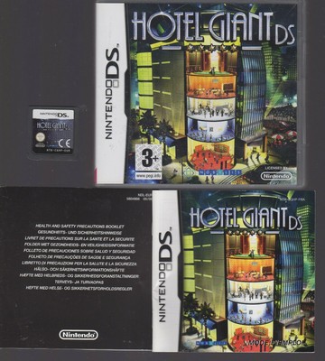 Jeu Nintendo DS ( 2DS / 3DS ) Hotel Giant DS avec Notice en VF 3+ | eBay