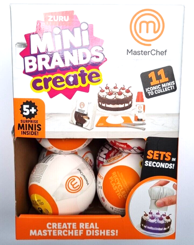 zuru mini brands CREATE masterchef minis - 1 surprise capsule supplied ...