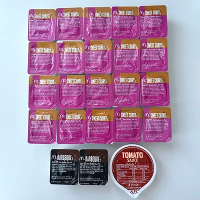 20 x McDonald's Sauce Sweet Curry Dip (DEC | Grelly UK