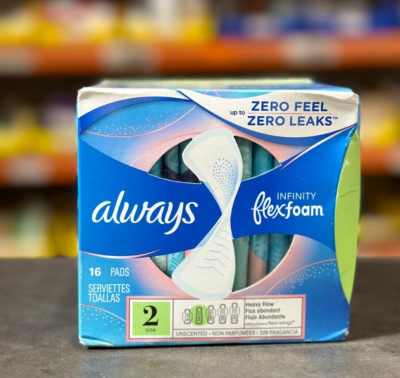 Always Radiant Infinity Pads Regular