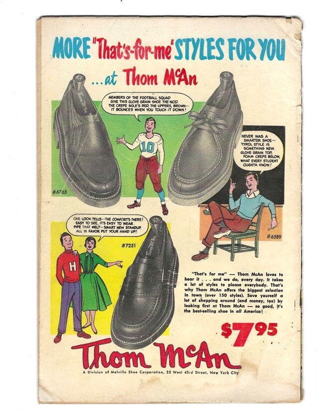 Adventure Comics #205 DC 1954 VG/VG- Solid! Journey of 2nd Superboy ...