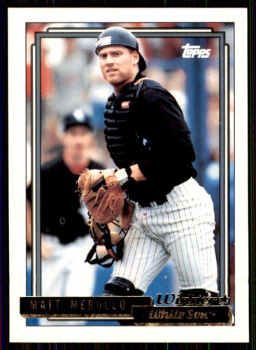 1992 Topps Gold Winners Matt Merullo Chicago White Sox #615 | eBay
