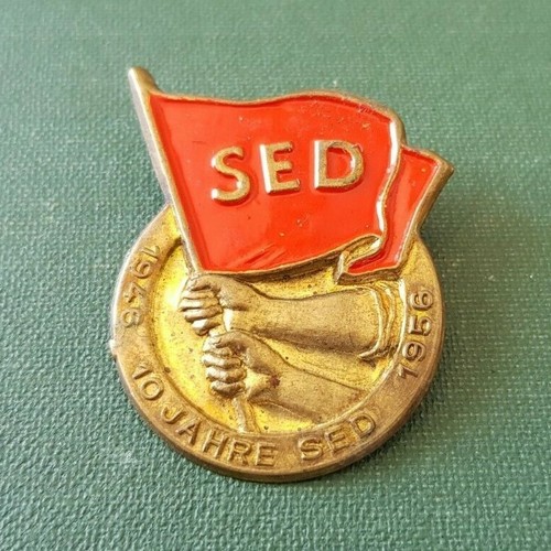DDR Abzeichen - SED - 10 Jahre SED - 1946-1956 | eBay.de