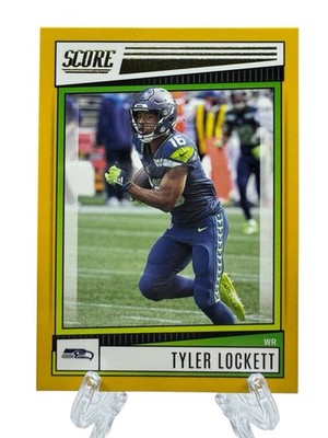 2022 PANINI SCORE GOLD PARALLEL TYLER LOCKETT FOOTBALL CARD #173 | eBay