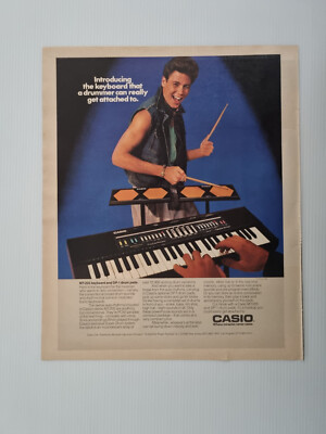Casio MT-205 Advertising Vintage Magazine Advert Advertising Original ...