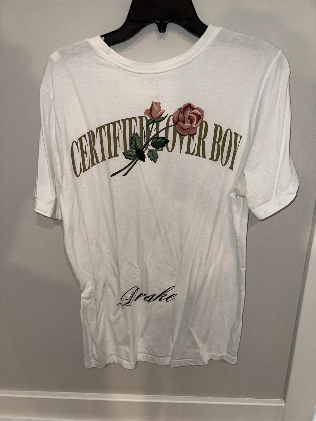 Drake x Nike Certified Lover Boy CLB Rose White T-Shi… - Gem