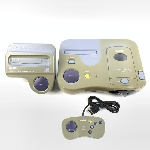 CASIO LOOPY My Seal Computer SV100 Console System Retro Japan Tested ...