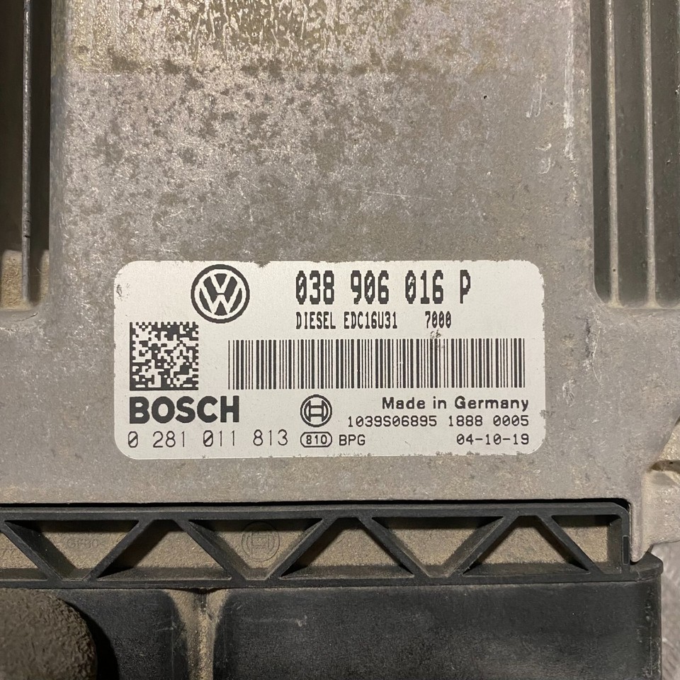 2005 VOLKSWAGEN BEETLE 1.9 DIESEL ENGINE MODULE ECU ECM COMPUTER ...