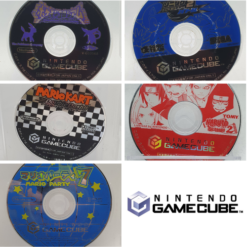 Nintendo Japanese GameCube Games (Mario Kart, Mario Party, Pokemon, etc ...