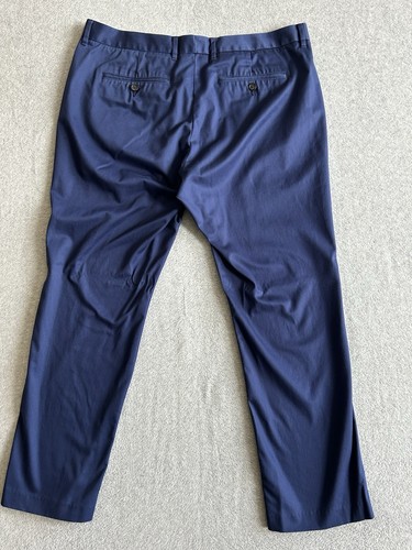 Bonobos Pants Mens 38x30 Navy Blue Slim Chino Monday Slacks Trousers ...