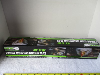 GRIP ~ LARGE GUN CLEANING KIT MAT ~ #46685 ~ 43" X 16" ~ HUNTING ...