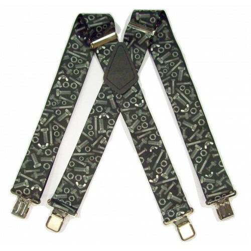 Men's Work Trouser Braces 2" Wide Heavy 50+ Designs - One Size Fits All ...
