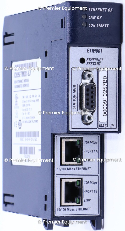 * FANUC GE IC695ETM001 -EJ RX3i ETHERNET MODULE 10/100 MBITS | eBay