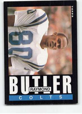 1985 Topps #259 Raymond Butler EX Excellent Colts ID:112351 | eBay