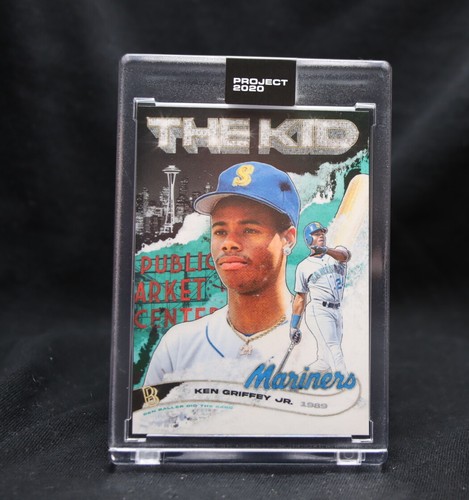 Ken Griffey Jr. 347 2020 Topps Project 2020 by Ben Baller PR: 11,320 ...