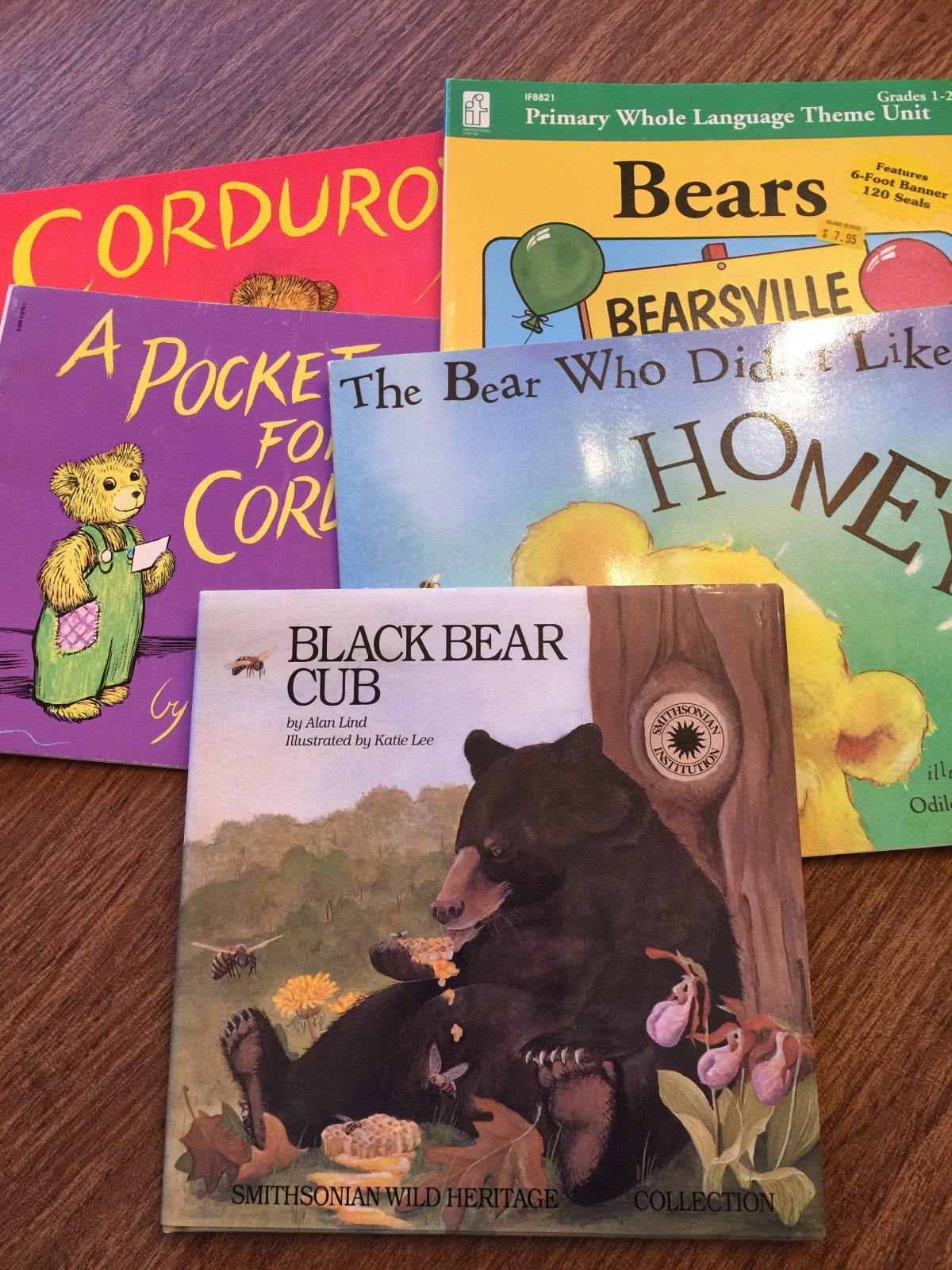 Black bears Corduroy bears BOOKS REPRODUCIBLES theme GUC | eBay
