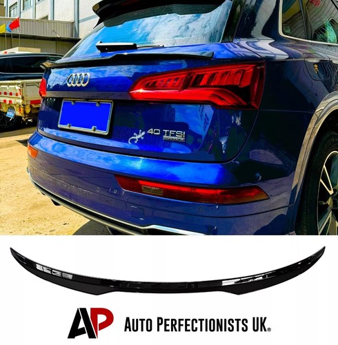 Audi Q5 S Line SQ5 Gloss Black Rear Mid Wing Boot Spoiler Lip Body Kit ...