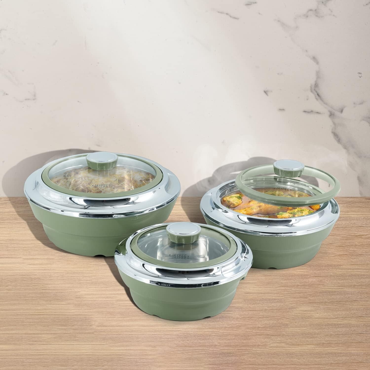 Hot Pot Food Warmer Insulated Casserole Serving Dish Pan Storage ...