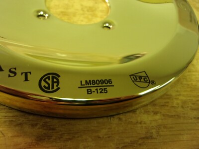 Mainline LM80906 B-125 Brass Single Handle Tub & Shower Flange | eBay