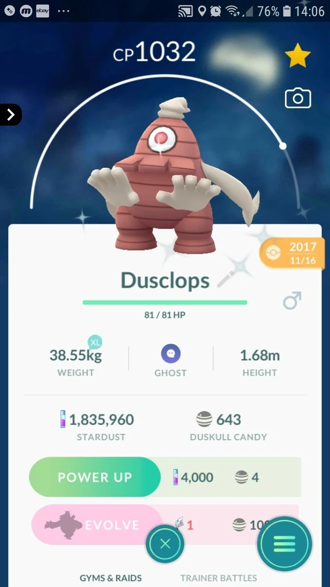 Pokemon Duskull Evolution