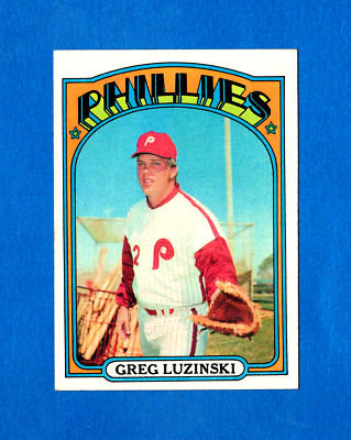 1972 TOPPS #112 GREG LUZINSKI PHILADELPHIA PHILLIES CARD | eBay
