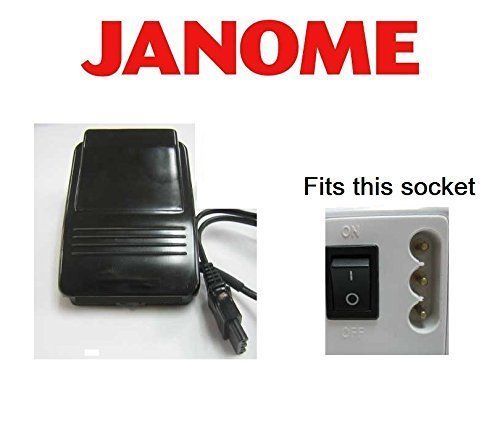 Janome Foot Control & Pedal set (Fits Most Janome Sewing Machines ...