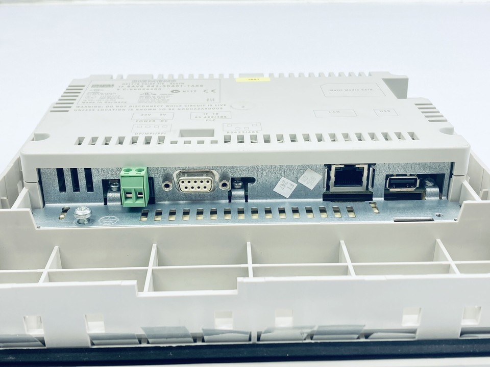 SIEMENS 6AV6 642-0DA01-1AX0 SIMATIC PANEL OPERATOR 24VDC OP177B | eBay