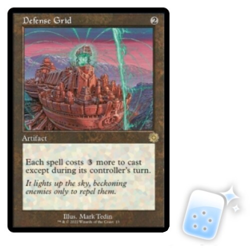 DEFENSE GRID The Brothers' War Retro Artifacts Magic MTG MINT CARD | eBay