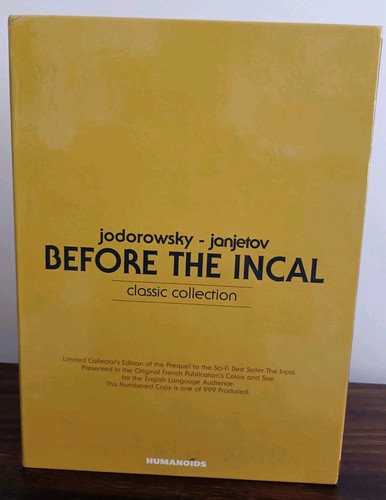 The Incal - Before - Final - Jodorowsky Classic Collection - Humanoids ...