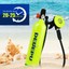 Mini 1L Scuba Oxygen Cylinder Diving Air Tank Kit Snorkeling Breathing ...