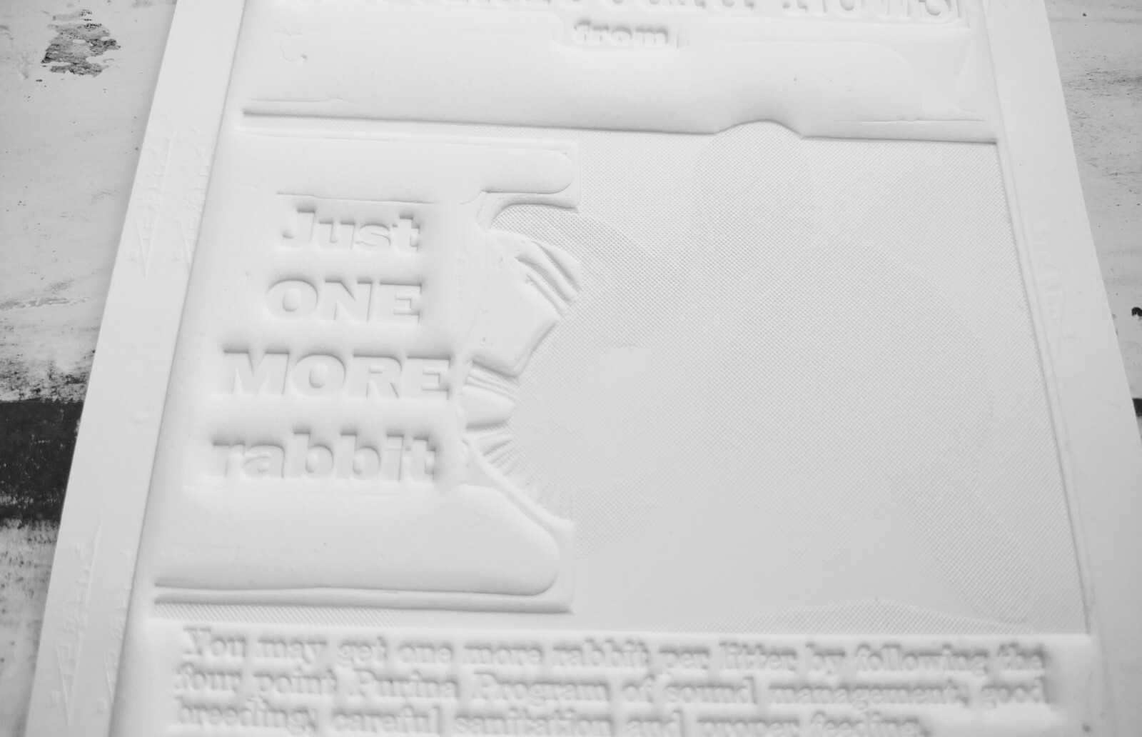 Vtg Lot of 4 Ralston Purina Wood Fiber Newspaper Mat Print Embossed ...